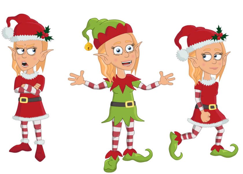 Holly - Adobe Character Animator Puppet | ElectroPuppet